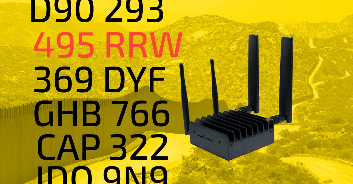 Enhancing DHS Border Patrol Operations with SNUC’s extremeEDGE Server™ EE-1170 for License Plate ...